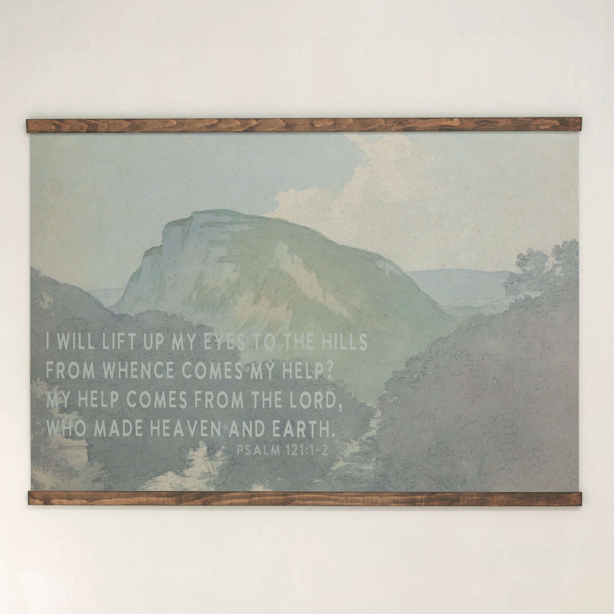 I Will Lift My Eyes | Horizontal Tapestry | 202