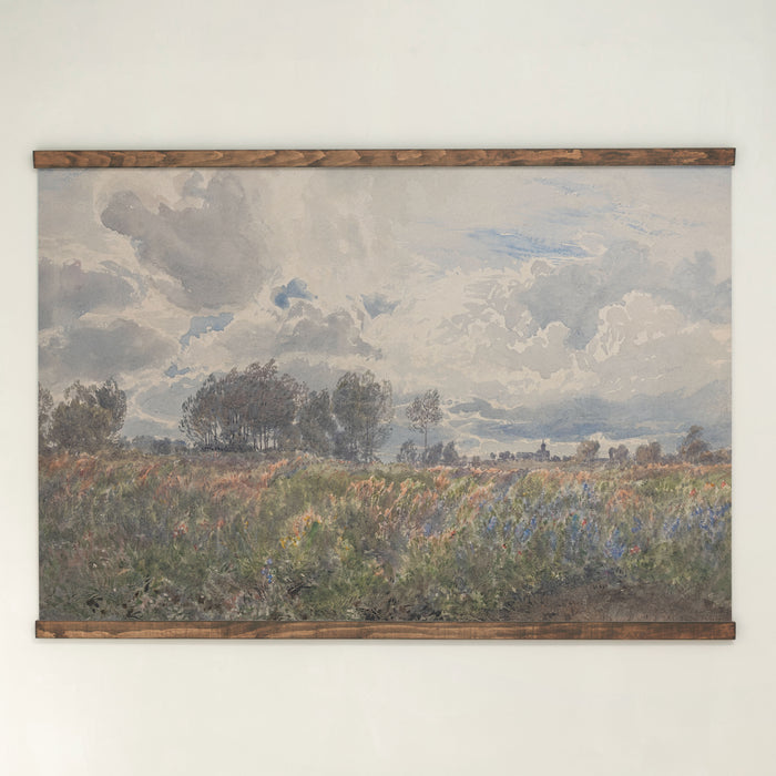 Watercolor Field | Horizontal Tapestry | 401