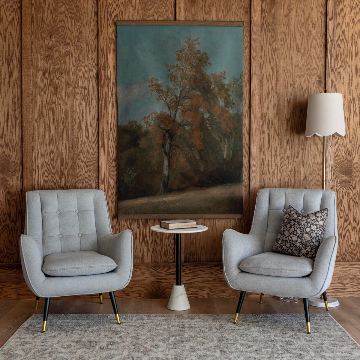 October Tree | Vertical Tapestry | 611