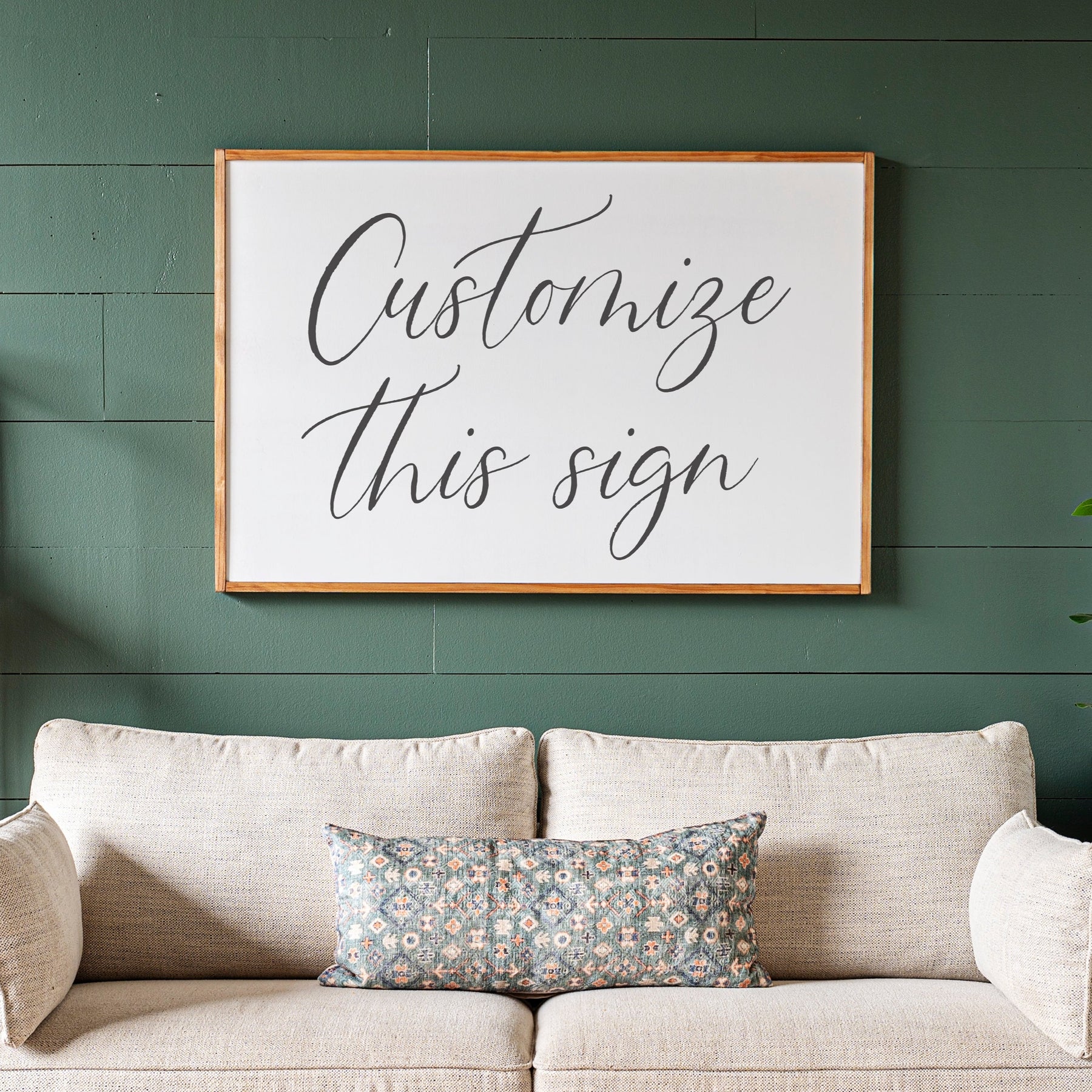 Custom Wood Signs - Customized Christian Wall Art | Rooted + Grounded